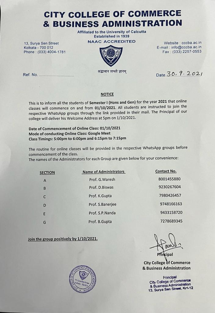 City College of Commerce and Business Administration